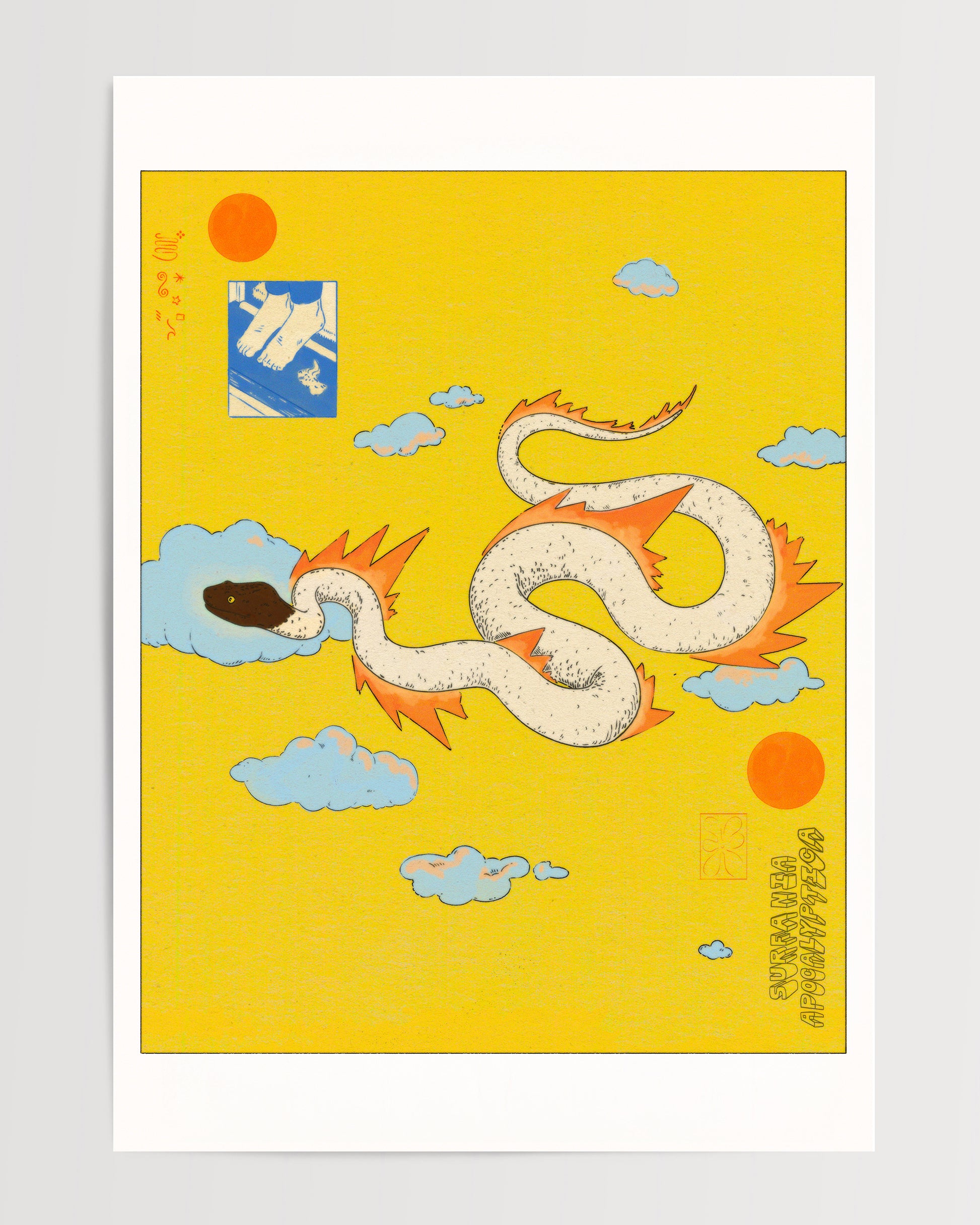 Flaming Blessings Snake – Easty Beasty